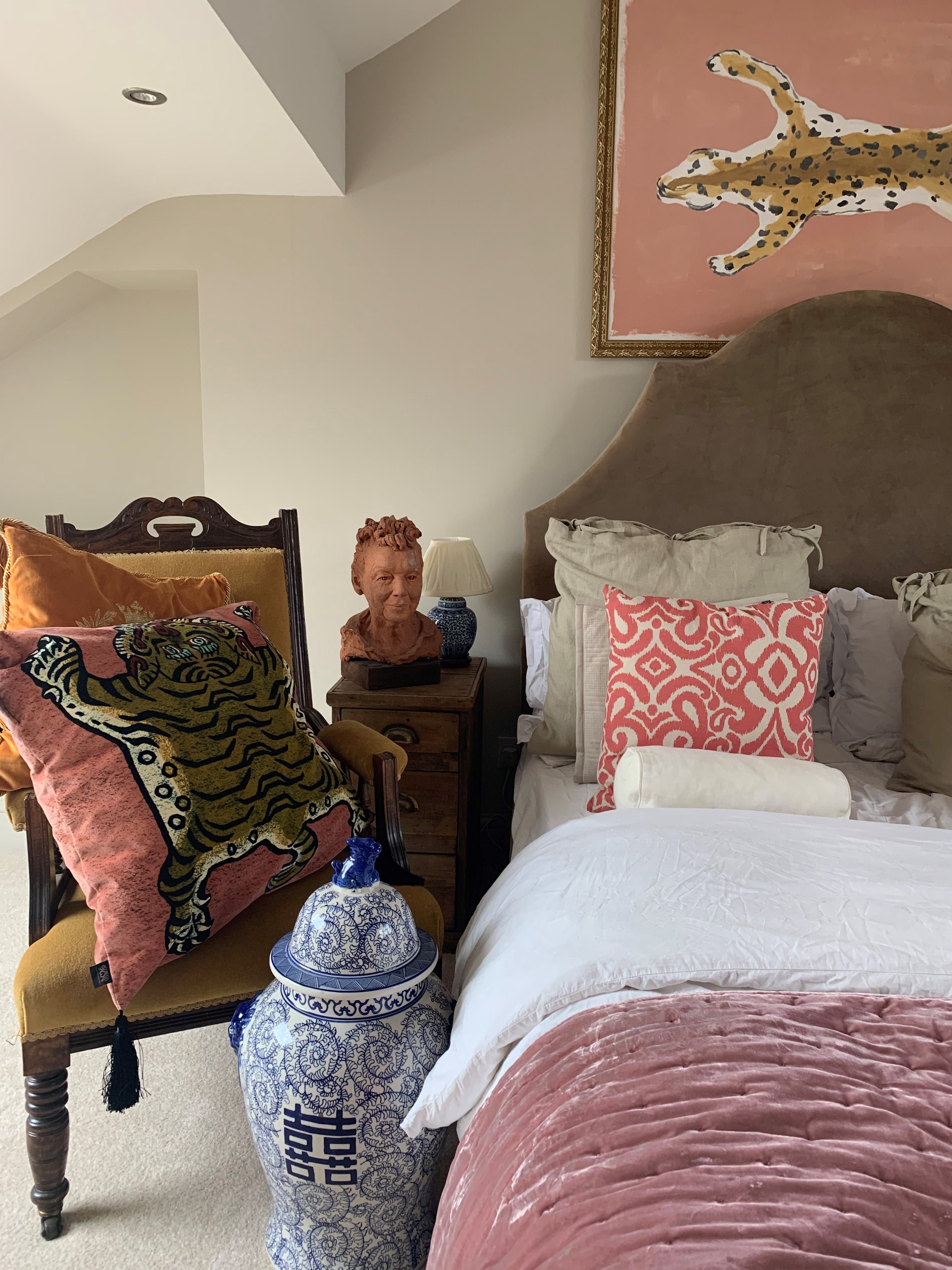 Leopard Skin On Pink – Harrogate House Interiors